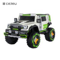 China Jeep Style Ride On Car 12V 2.6-4.8KM/H with Bluetooth Double Doors for Kids 3-8 Years for sale
