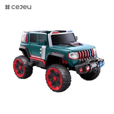 China 12V Kids Ride On Jeep with Bluetooth USB 4WD Two Door Open for Ages 3-8 for sale