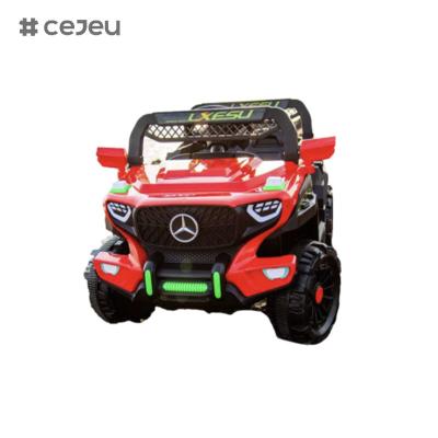 China 6V Kids Ride On UTV Car 2 Seater 4.5AH Electric Vehicle with 2x380 Motor 2.4G RC for Boys Girls for sale