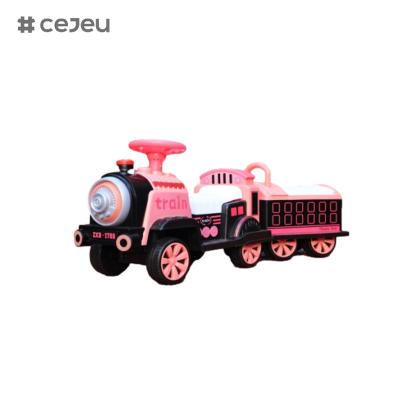 China CJ-1788 Train Scooter for Boys Girls 1-3 Years Bluetooth Music Lights One Click Start 114x33x46cm for sale