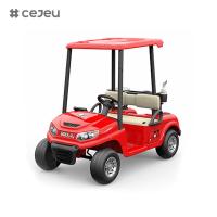 China CJ-390 12V 10AH Kids Electric Golf Cart with 2.4G RC Music USB MP3 for 3-8 Years for sale