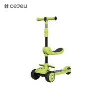 China Kids Adjustable Handle Scooter with Seat Cushion Lights Music 68-85cm for Ages 2-6 for sale