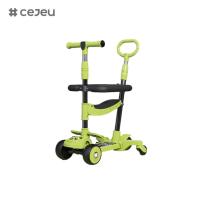 China Kids Adjustable Height Scooter with Seat Cushion Lights Music 68-85cm Handlebar for Ages 2-6 for sale