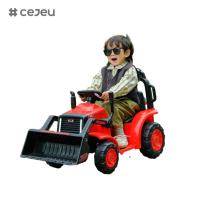 China Kids Ride On Tractor 6V Battery Powered with USB MP3 Early Education Toy 97x54x60cm for sale