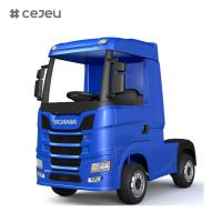China SCANIA R Series Licensed Ride On Truck 12V 10AH Battery 35W Motors 2.4G RC Kids Electric Car for sale