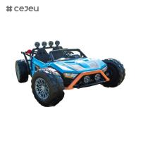 China 12V Kids Electric UTV Ride On Car 2 Seater with Remote Control Bluetooth LED Lights 4.5AH Battery for sale