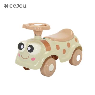 China Children Twist Car CJ-102 1-3 Years Baby Scooter with Lights Music Four Wheel Anti Rollover for sale
