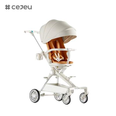 China CJ-XL 15L Folding Portable Baby Stroller 360 Degree Rotating Seat Lie Flat for sale