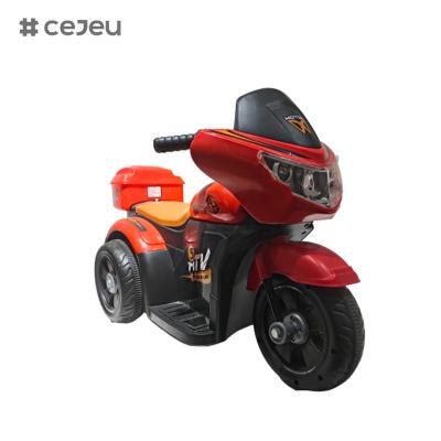 China 3 Wheel Kids Electric Ride On Motorcycle 12V Battery Powered Toy Car with Super Wide Seat for sale