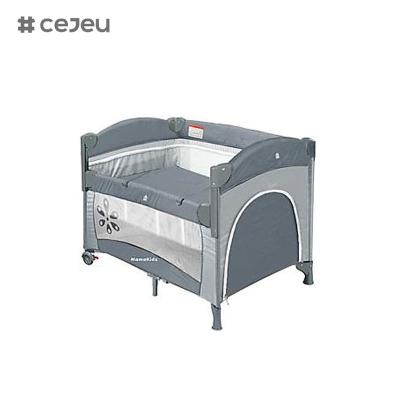 China CJ-H31 Baby Stroller Travel Bed 0-15kg Aluminum Alloy Frame Washable Portable Crib Grey Red Blue Pink for sale