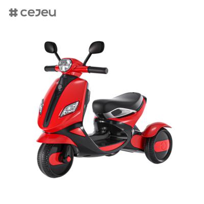 China CJ-M1 Kids Electric Motorcycle 6V Battery Operated 3 Wheel Ride On Toy for 3-8 Years for sale