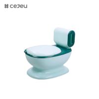 China Simulated Children Toilet with Flush Music Potty for Boys Girls Ages 2-8 Years Old 58cm Packing Size for sale