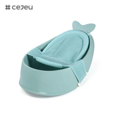 China Newborn Baby Bath Tub with Net Sit and Lie Down 81x53x51 cm 3 Colors for sale