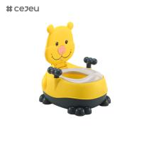 China Baby Potty Training Toilet Seat with Comfortable Backrest Portable 32x23x36 cm for Children for sale