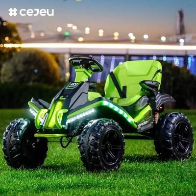 China Children Electric Off Road UTV Ride On Car 12V Battery Dual Drive for Kids 3-8 Years for sale