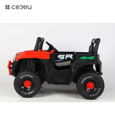 China 12V 24V Kids Electric UTV Ride On Car 2 Seater Off Road with Remote Control for Ages 3-8 for sale