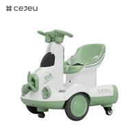 China 2 in 1 Kids Electric Balance Car 360 Degree Rotate Ride On Excavator 6V4 Battery 380 Motors for sale