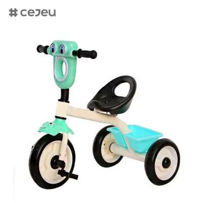 China Kids Tricycle 3-6 Years Adjustable Seat 70x46x59cm Anti-Skid Wheels Carbon Steel Frame for sale