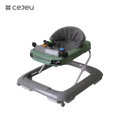 China 3-in-1 Baby Walker with Adjustable Height 3 Levels Musical Push Walker for Kids Learning Walking European Standard for sale