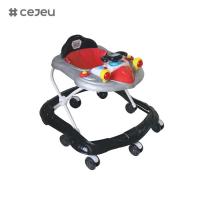 China CJ-XTD-105 Musical Baby Walker with 3 Height Adjustments and Brake Safety for Infants for sale