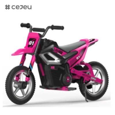 China 24V 350W Ride on Car for Kids Adults Electric Motorcycle with Bluetooth and Suspension for sale