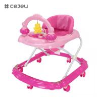 China CJ-BLK-613 Baby Walker with 3 Adjustable Height Levels and High Backing for Comfort for sale