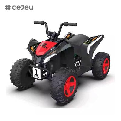 China CJ-HL728 Licensed ATV Ride On Car for Kids 6V Battery Powered Toy with LED Lights Ages 1-6 for sale