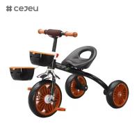 China Children Tricycle 3-6 Years with Lighting Music Adjustable Seat Carbon Steel Frame EVA Wheels for sale