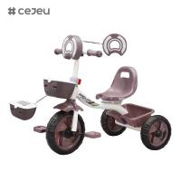 China Childrens Pedal Tricycle CJ-HLZ-791 with Music Lights Adjustable Seat for Ages 3-6 for sale