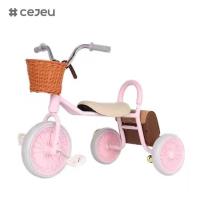 China Children Tricycle 3-6 Years Anti-Tip Over Carbon Steel Frame EVA Wheels Adjustable Seat for sale