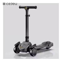 China 3-in-1 Foldable Children Scooter for Ages 2-6 with LED Wheels Height Adjustable for sale