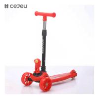 China Little Astronaut Kids Electric Scooter 3 PU Wheels Light Music Foldable for Ages 2-5 for sale