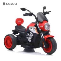 China 6V Battery Powered Kids Electric Ride On Tricycle Motorcycle Toy with Music and Lights for Children Ages 3-10 for sale
