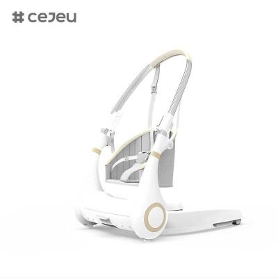 China 4 in 1 Multi-functional Baby Electric Swing Chair High Chair with 3 Height Adjustments Foldable Design for sale