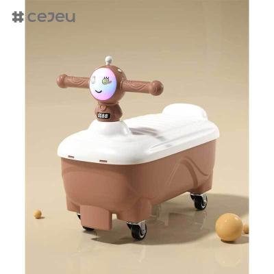 China Childrens Ride On Excavator Toy with EVA Tires LED Lights Music for 3-8 Years for sale