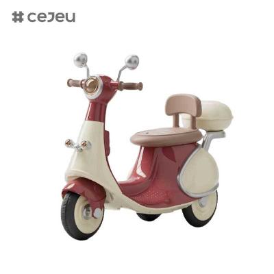 China Kids 3-Wheel Electric Motorcycle Ride-on Toy 6V Battery Operated for Ages 3-8 for sale