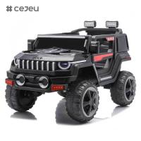 China 12V Kids Electric Ride On Off Road Jeep Toy Car with Remote Control for Boys Girls Ages 3-8 for sale