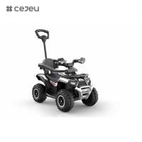 China Kids Ride on Excavator Toy Car 4 Wheels with Push Bar for Ages 3-8 Years for sale