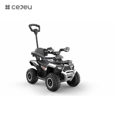 China Kids Ride on Excavator Toy Car 4 Wheels with Push Bar for Ages 3-8 Years for sale
