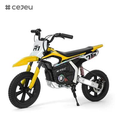 China CJ-LT-2032 14 Inch Kids Electric Motorcycle 24V Battery Ride On Toy for Boys for sale