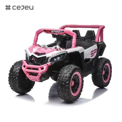 China CJ-WN-A1 Kids Electric UTV Ride-On Car 12V 2-Seater with Remote Control and MP3 for sale