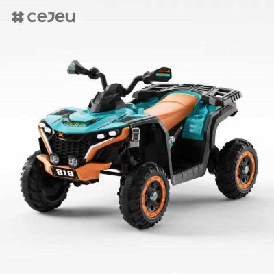 China 6V Battery Powered Electric Ride On ATV for Kids 1-6 Years with Music and Lights 4 Wheels for sale