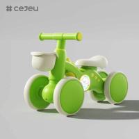 China Customizable Toddler Twist Car 2-6Yrs Pedal-Free 4-Wheel Scooter with Flashing LED Lights 63cm for sale