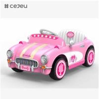 China Antique Style Kids Ride On Car 12V Electric Sports Car with LED Lights Music Remote Control for Children 2-4 Years for sale