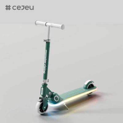 China Folding Aluminum Alloy Kids Scooter Height Adjustable Seat 50kg Max Load PU Wheels Ages 2-5 for sale