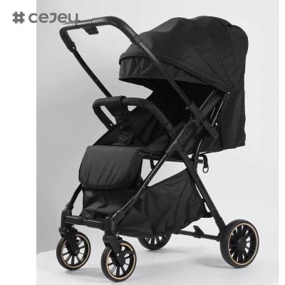 China CJ-YX-X5 Reversible Baby Stroller One-Key Fold Tri-Fold Compact Lightweight 0-15kg Travel Stroller for sale