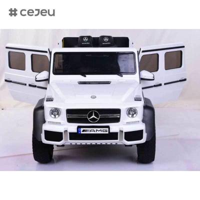 China CJ-ABL1801 S Double Seated Kids Electric Ride On Car 12V7AH with Remote Control Mercedes Licensed Toy for sale