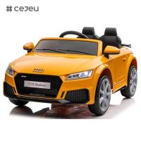 China Licensed Audi TTRS Ride-On Toy Car 12V 4.5AH Electric Remote Control Kids Battery Operated Vehicle for sale