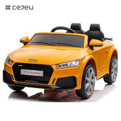 China Licensed Audi TTRS Ride-On Toy Car 12V 4.5AH Electric Remote Control Kids Battery Operated Vehicle for sale