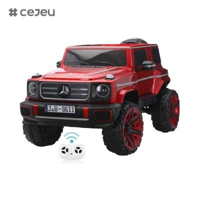 China CJ-JB-8611 Super 2 Seater Kids Ride-on Cars Unisex 12v Electric Ride on Car Rechargeable Mercedes Kids Car for sale